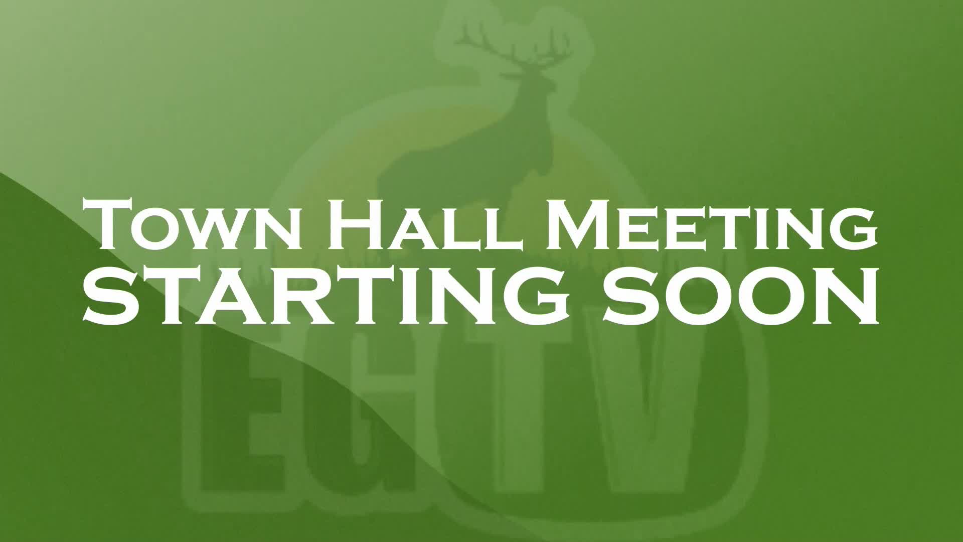 Town Hall Meeting - 10/17/23